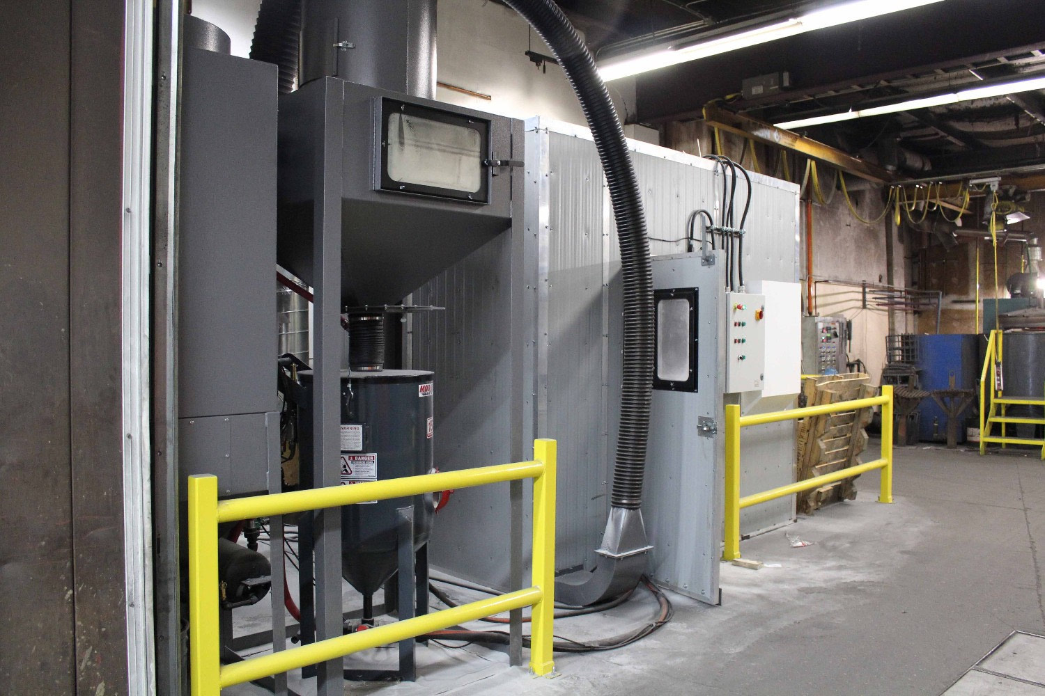 New Glass Bead Blast Room