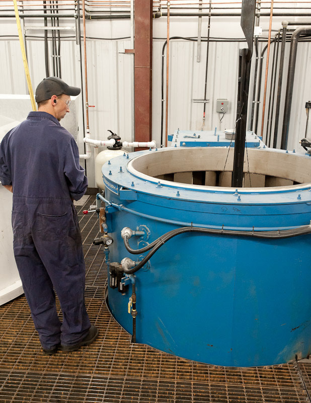 Pit Line process running smoothly